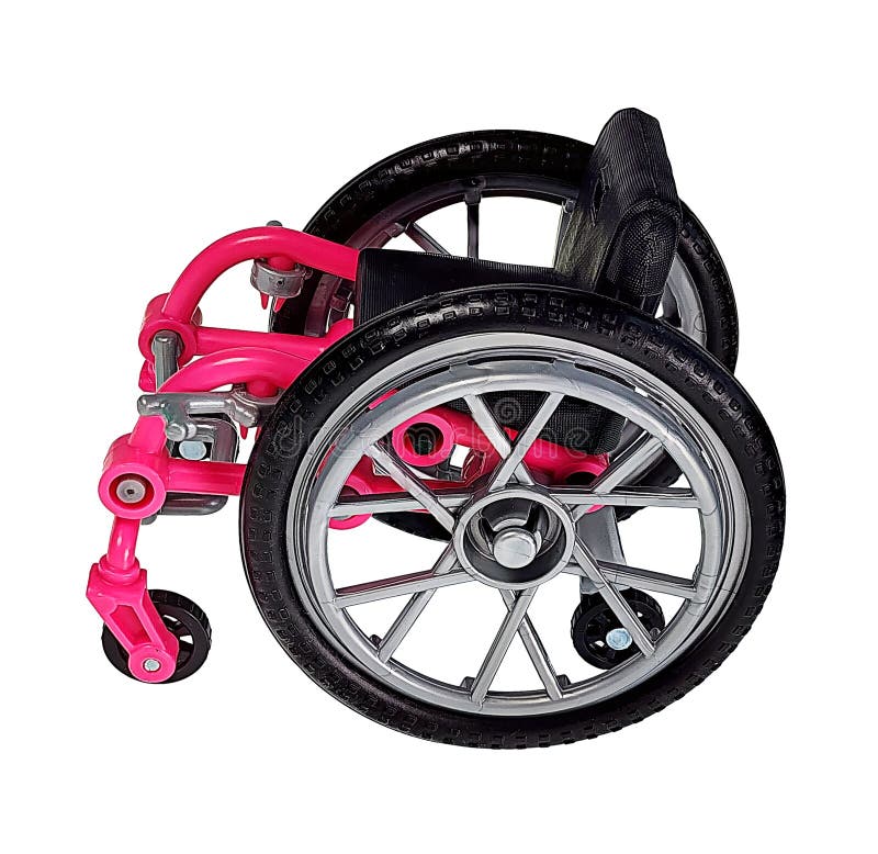 Pink Wheelchair stock image. Image of weakened, wheelchair - 340237923