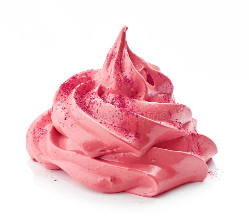 Pink whipped cream stock photo. Image of color, decorated - 238427474