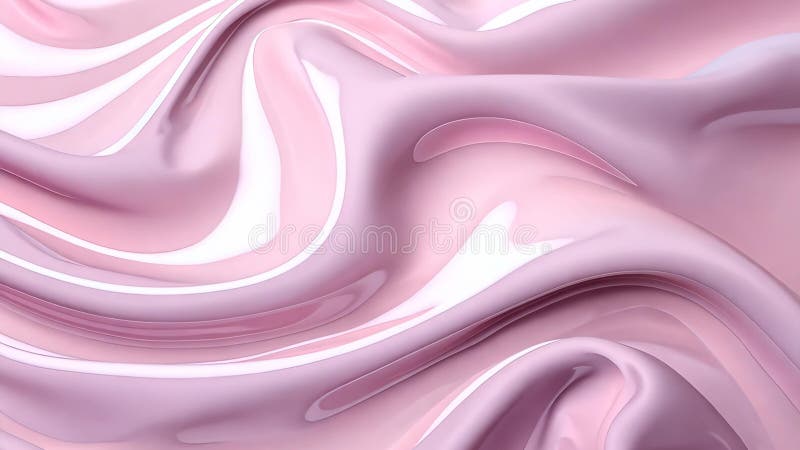 Pink and White Abstract Fluid Background, Seamless Pattern. Artistic ...