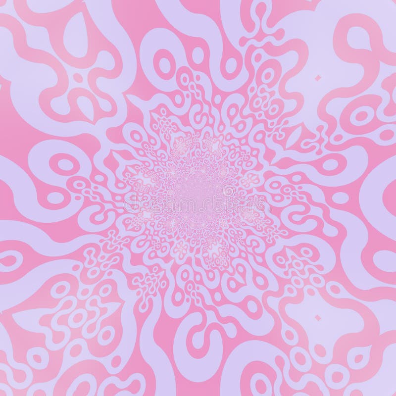 Pink White Abstract Shapes Background Stock Photo - Image of pink ...