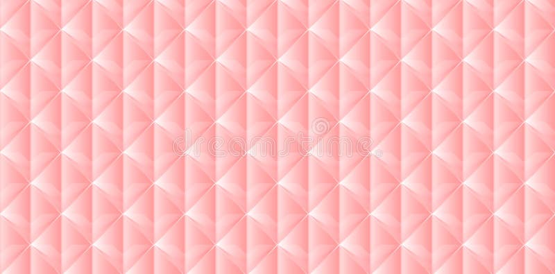 Pink and White Background, Illustration of Abstract Square Triangle ...