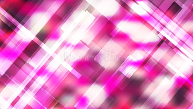 Pink and White Geometric Shapes Background Stock Vector - Illustration ...