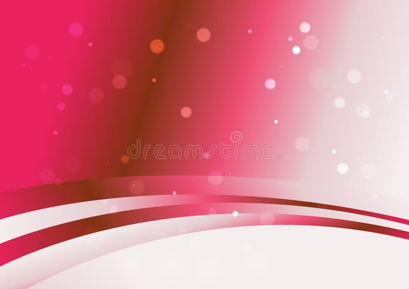 Pink and White Gradient Wave Background Graphic Stock Vector ...