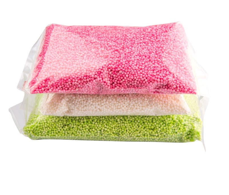 Pink, White and Green Sago Pearl II Stock Image - Image of malaysian ...