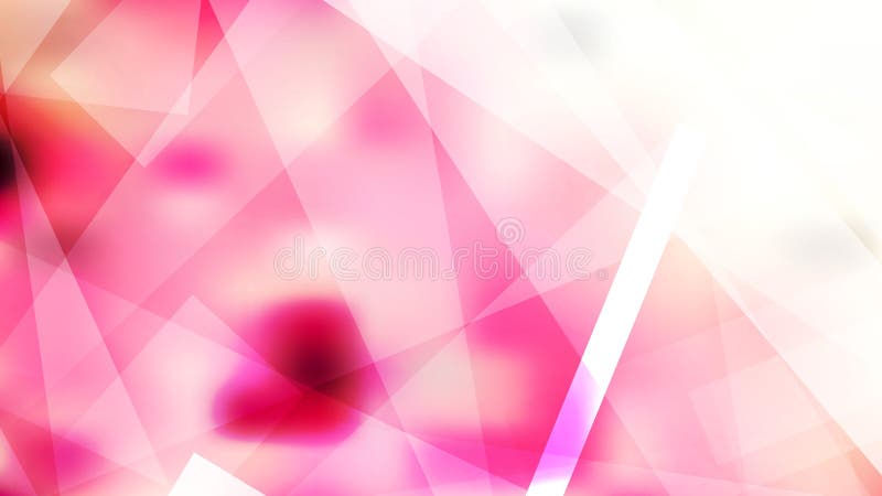 Pink and White Modern Geometric Shapes Background Illustration Stock ...
