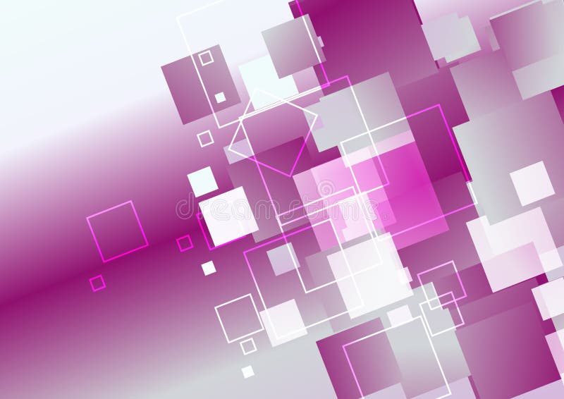 Pink and White Modern Square Background Vector Graphic Stock Vector ...