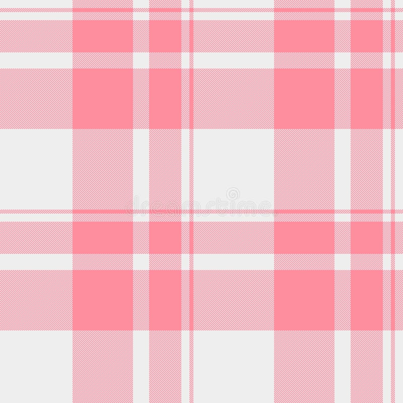 Pink and White Plaid Pattern. a Classic Design Evoking Tradition and ...