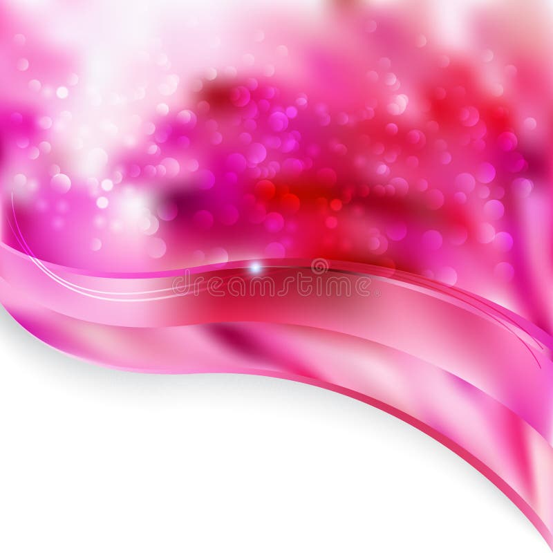 Pink and White Wave Folder Background Vector Image Beautiful Elegant ...