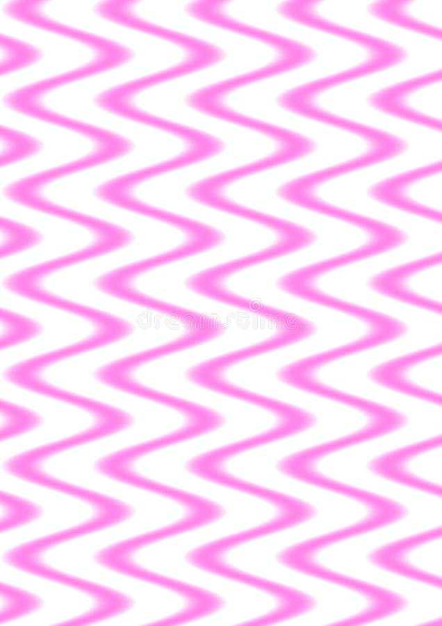 Pink white waves stock illustration. Illustration of abstraction - 21362862
