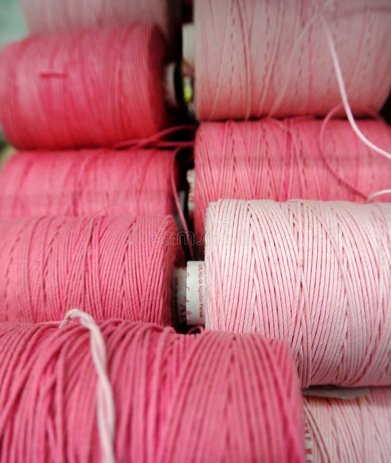 The pink wire stock photo. Image of sewing, fiber, needle - 111806020