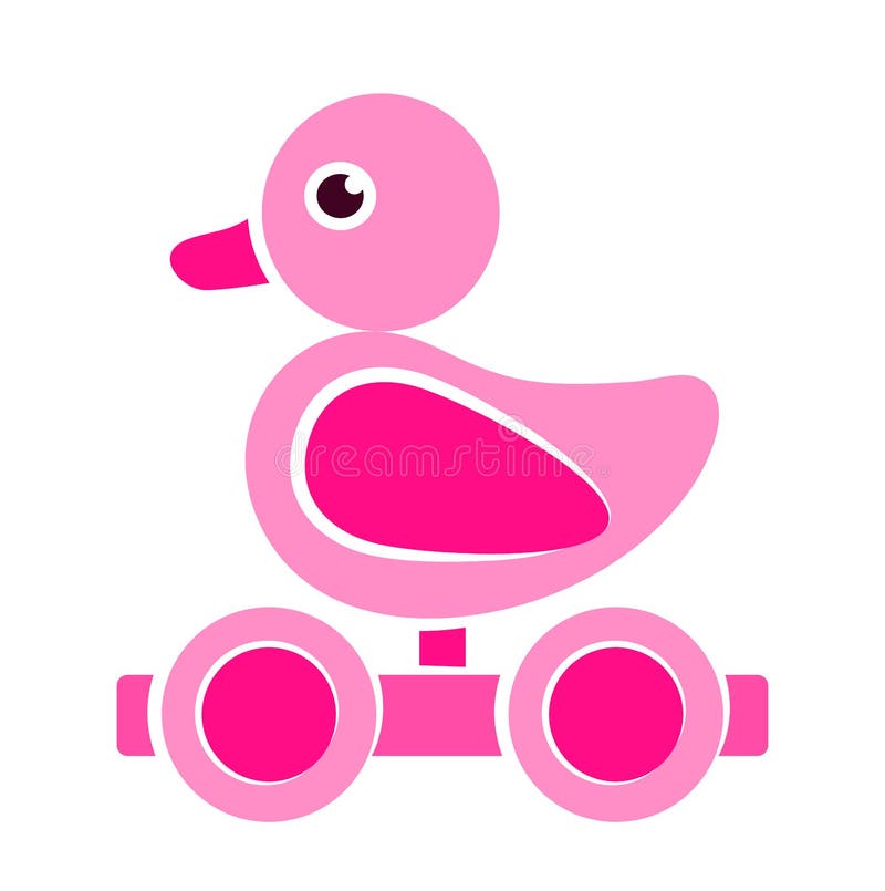 Duck Pull Wooden Toy Stock Illustrations – 19 Duck Pull Wooden Toy ...