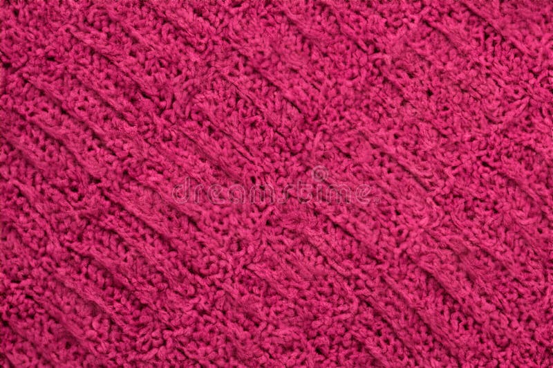Pink Wool Texture As a Background Stock Image - Image of abstract, pink ...