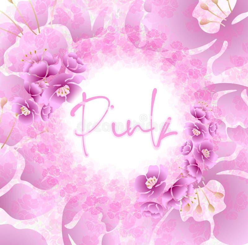 Pink Word editorial stock image. Image of background - 375420589