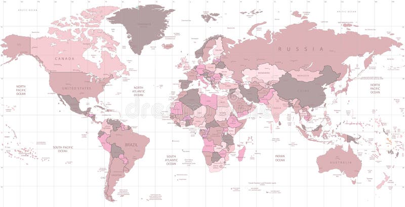 46+ Pink world map Free Stock Photos - StockFreeImages