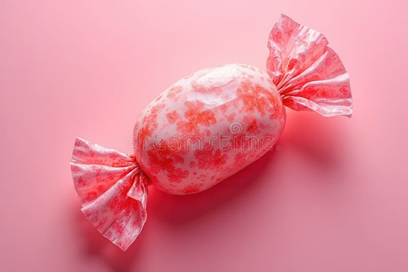 Pink Wrapped Candy stock illustration. Illustration of composition ...