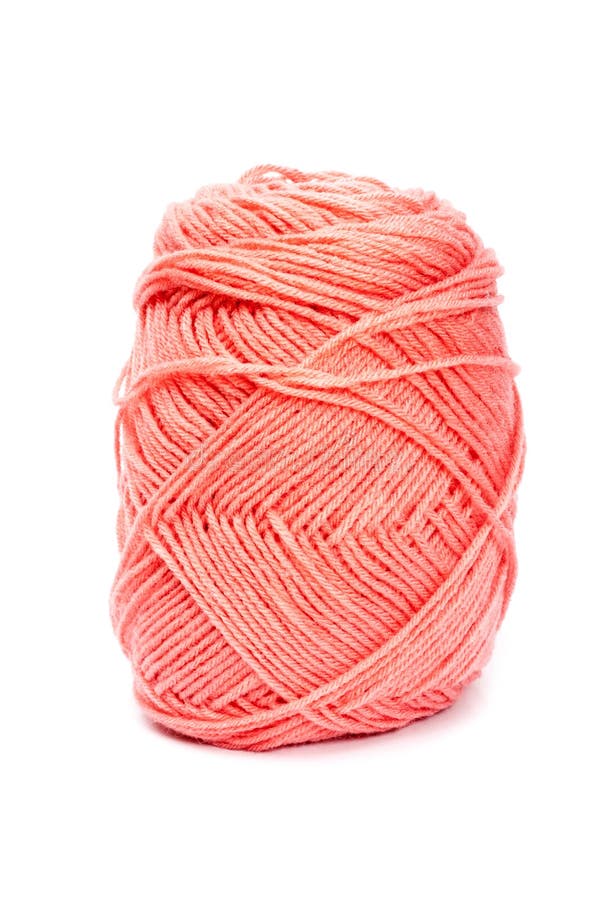 Pink Yarn Wool for Knitting Stock Image - Image of textured ...