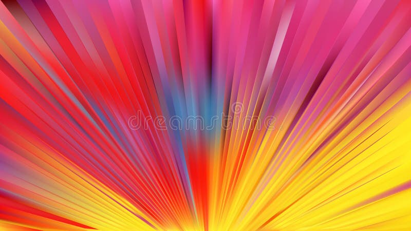 Pink and Yellow Burst Background Stock Vector - Illustration of rays ...