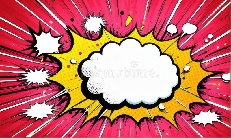 Comic Explosion Pink Stock Illustrations – 2,421 Comic Explosion Pink ...