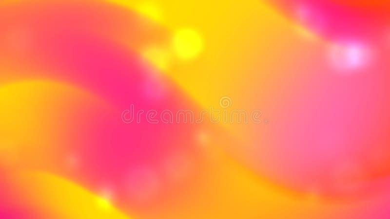 Pink and Yellow Gradient Background Features Soft Glowing Lights Stock ...