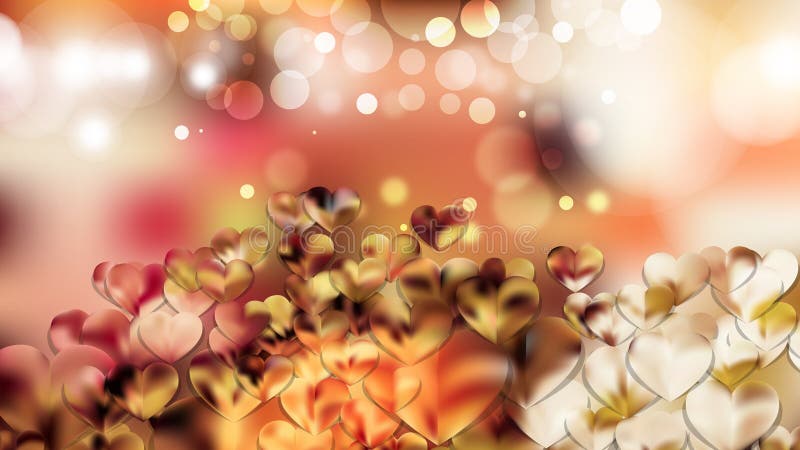 Pink and Yellow Love Background Vector Image Stock Vector ...