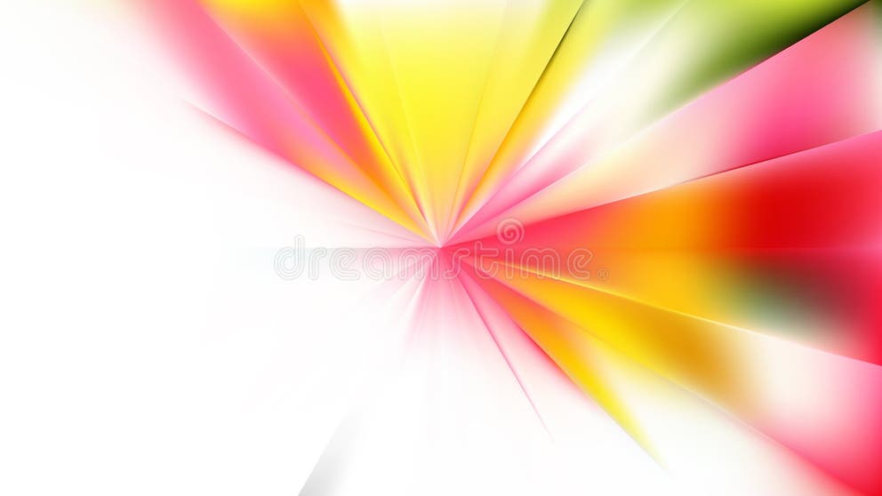 Pink and Yellow Starburst Background Vector Stock Vector - Illustration ...