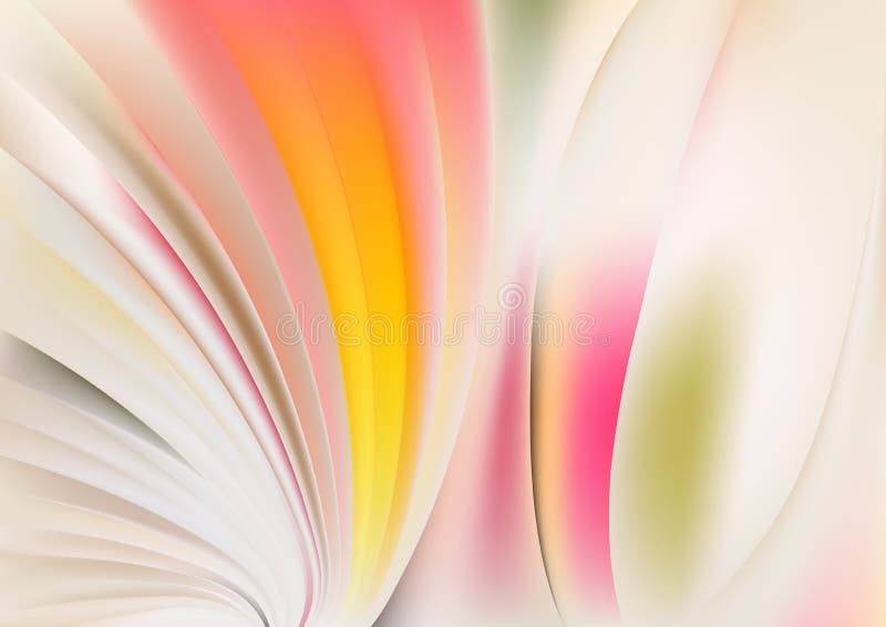 Pink Yellow Template Background Vector Illustration Design Stock Vector ...