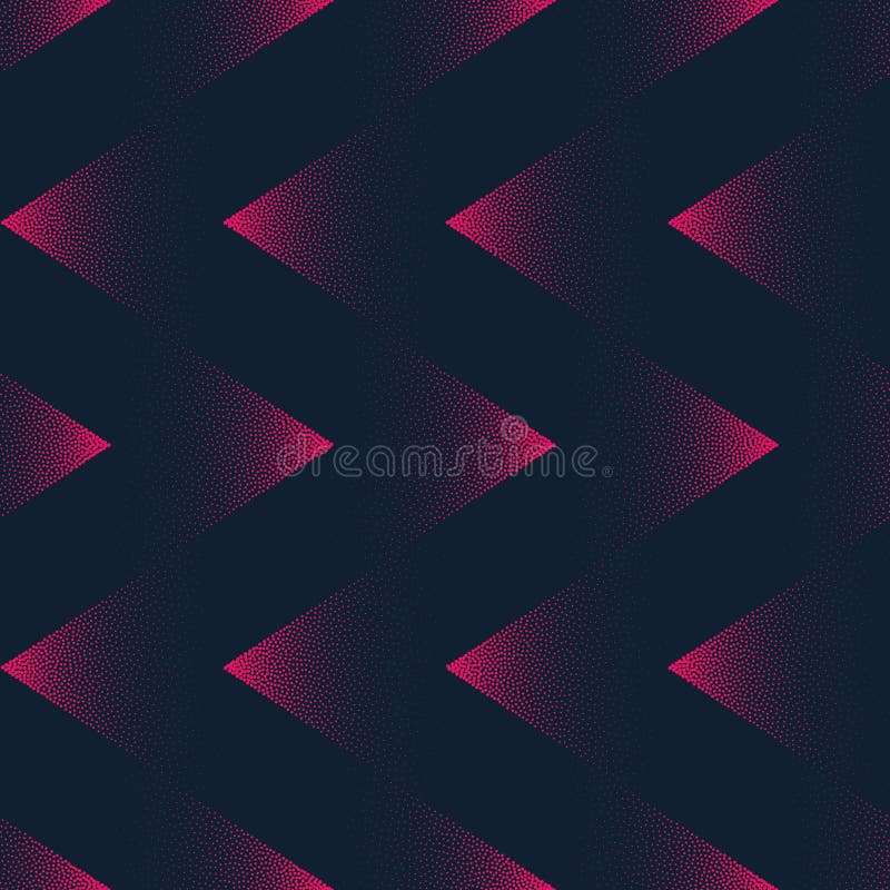 Pink Zigzag Structure Striped Seamless Pattern Trend Vector Abstract ...
