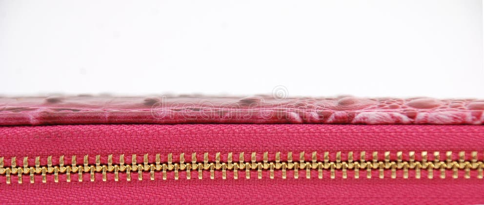 Pink zipper stock image. Image of texture, triangle, secure - 23931339