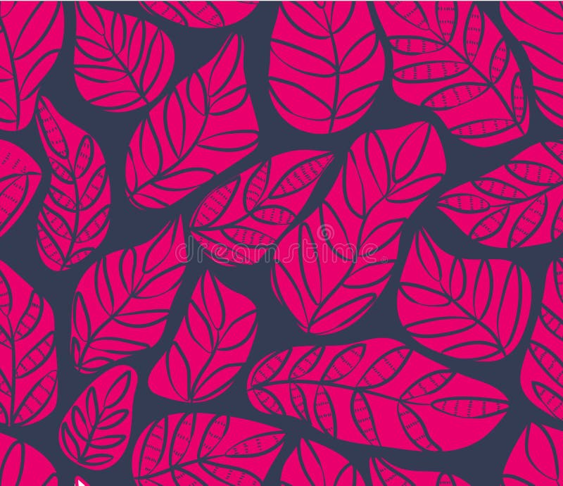 Pinky pattern stock vector. Illustration of foliate, repetition - 22707736