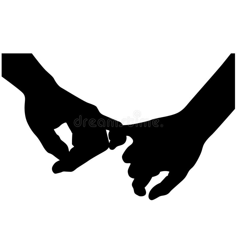 Pinky Promise Vector Illustration by Crafteroks Stock Vector ...