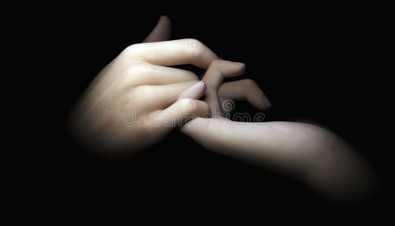 Pinky Swear stock illustration. Illustration of informal - 94858608