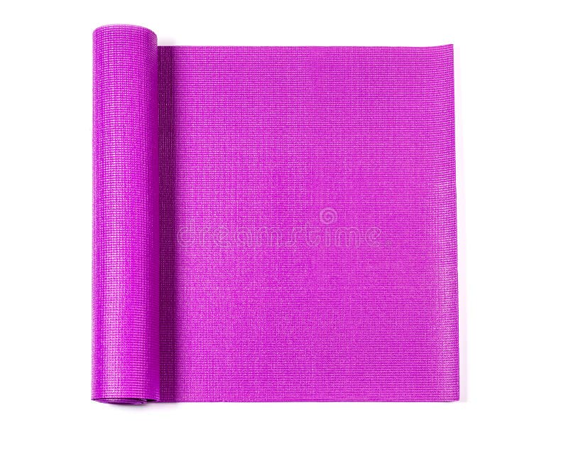 Pink Yoga Mat stock image. Image of fitness, open, close - 147853651