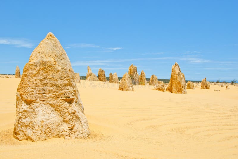 Pinnacles Western Australia Stock Image - Image of outcrop, western ...