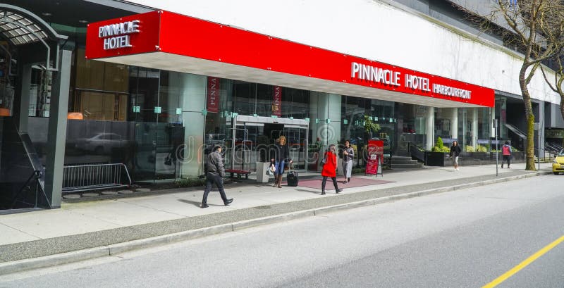 Pinnacle Hotel at Vancouver Harbourfront - VANCOUVER - CANADA - APRIL ...