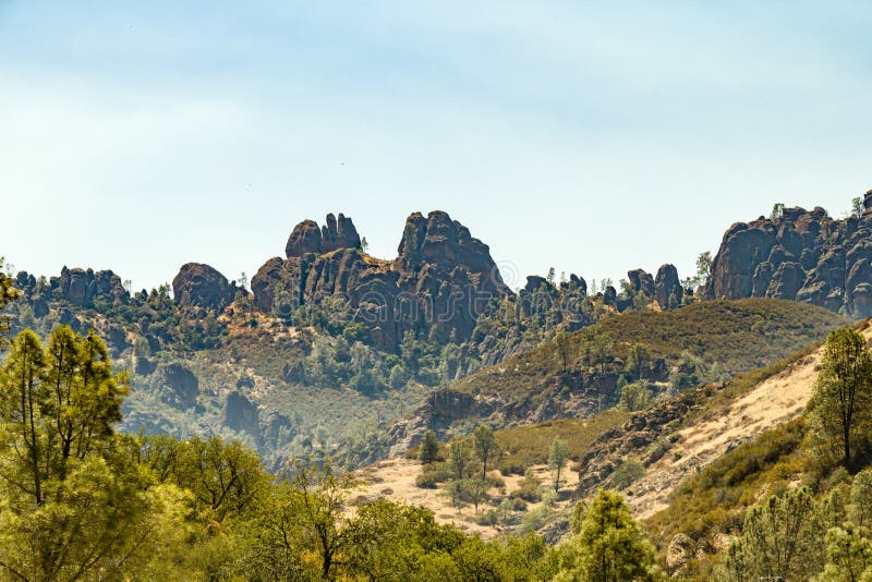 Pinnacle national park stock image. Image of mountain - 205078085