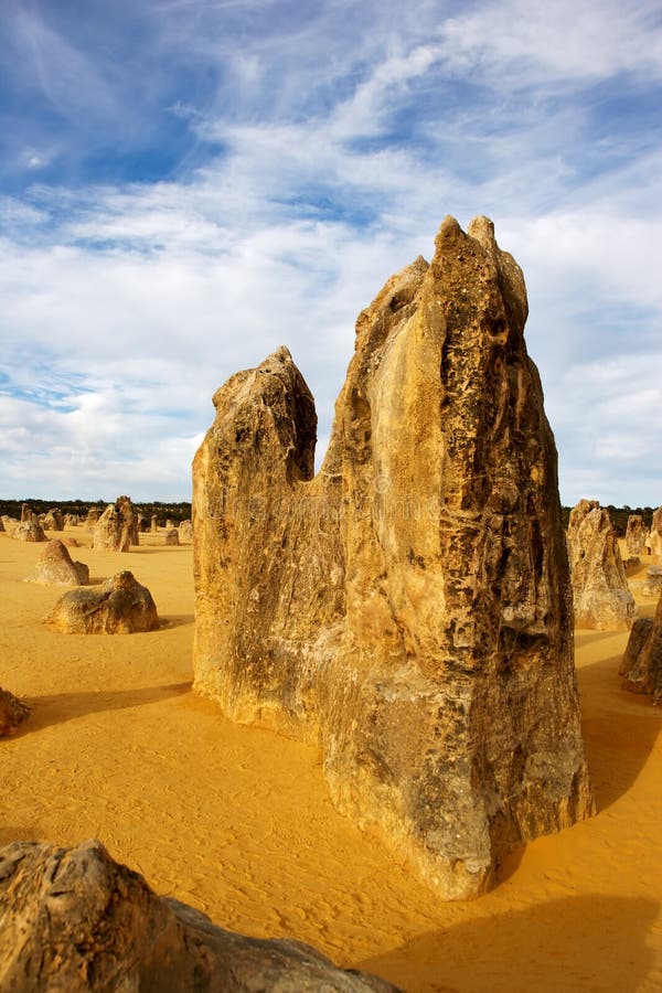 The Pinnacles stock photo. Image of geology, pillar, stone - 15563616