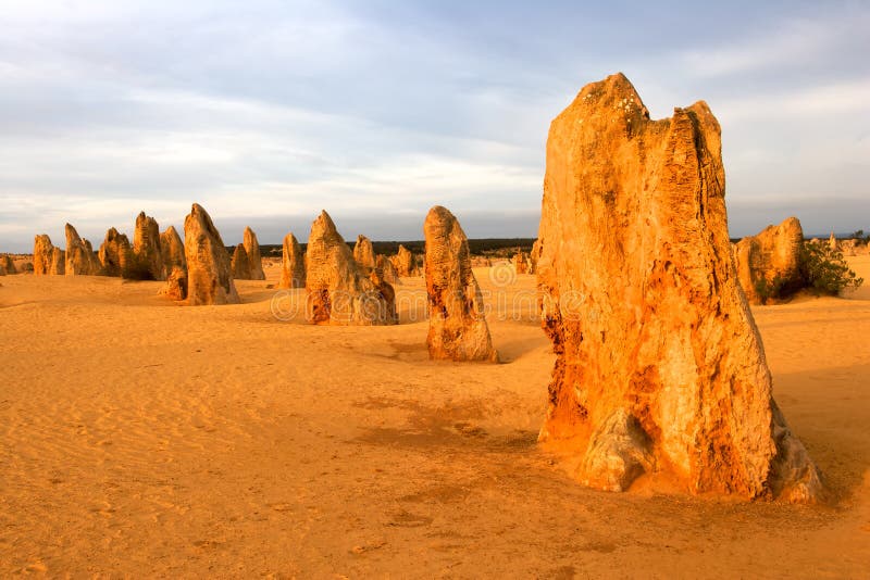 The Pinnacles stock photo. Image of geology, pillar, stone - 15563616