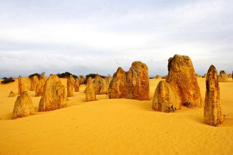 Pinnacles Desert stock image. Image of beautiful, captivating - 15107223