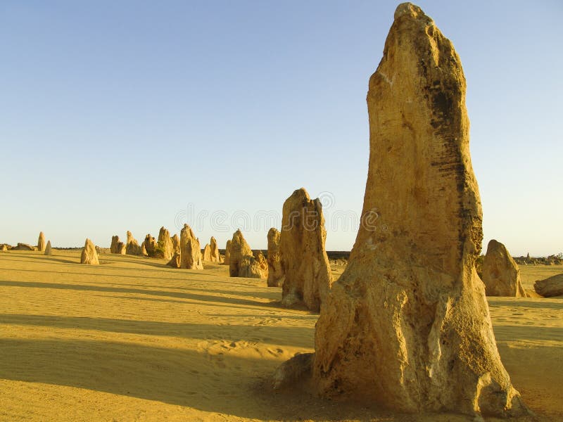 Pinnacles Western Australia Stock Image - Image of outcrop, western ...