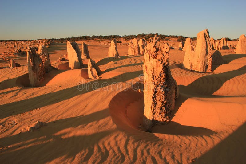 The Pinnacles stock photo. Image of geology, pillar, stone - 15563616