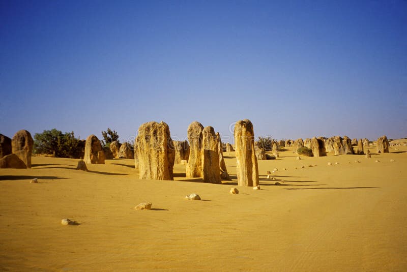Pinnacles desert stock photo. Image of travel, erosion - 4657014