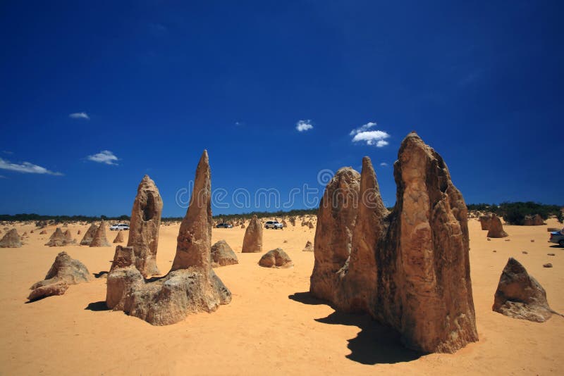 Pinnacles Desert,Western Australia Stock Photo - Image of beauty ...