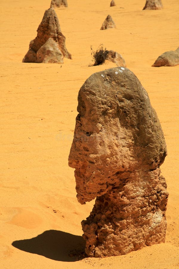Pinnacles Desert stock image. Image of outdoor, formation - 25931645