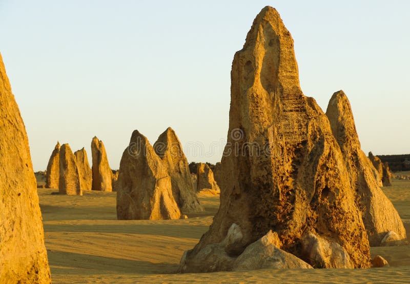Pinnacles desert stock image. Image of national, beauty - 4665289