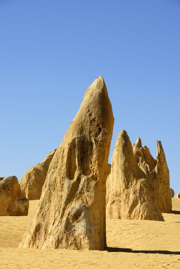 Pinnacles desert stock image. Image of clear, west, travel - 4709763