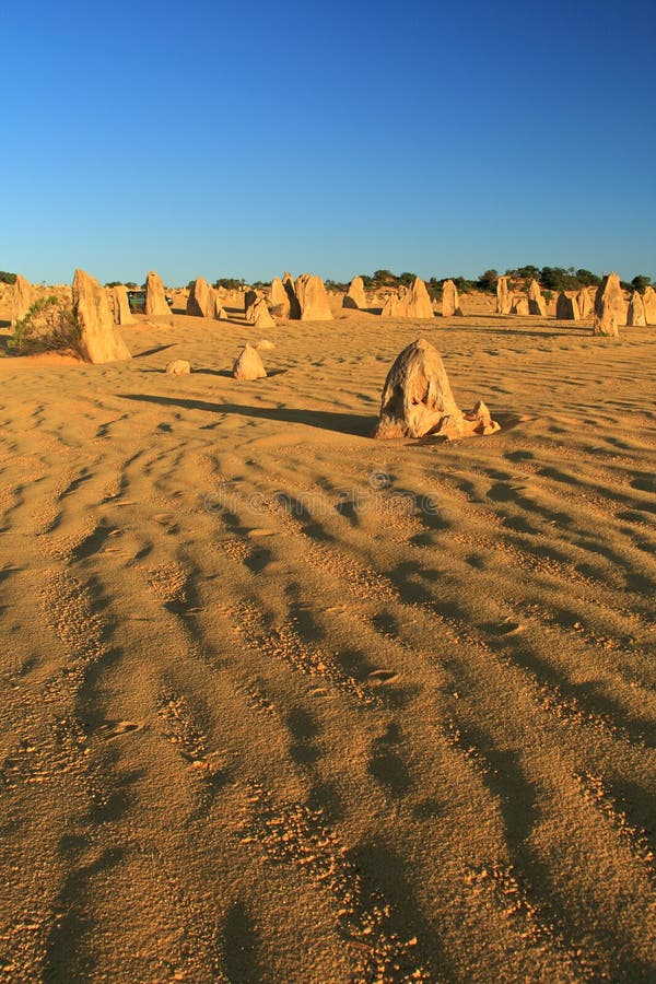 Desert Panorama Sand and Rock Landscape Formation Stock Photo - Image ...