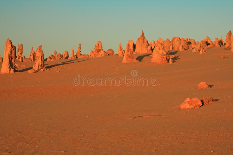Pinnacles Desert,Western Australia Stock Photo - Image of national ...