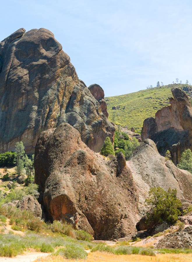 Pinnacles National Monument Stock Photo - Image of formation, rock ...
