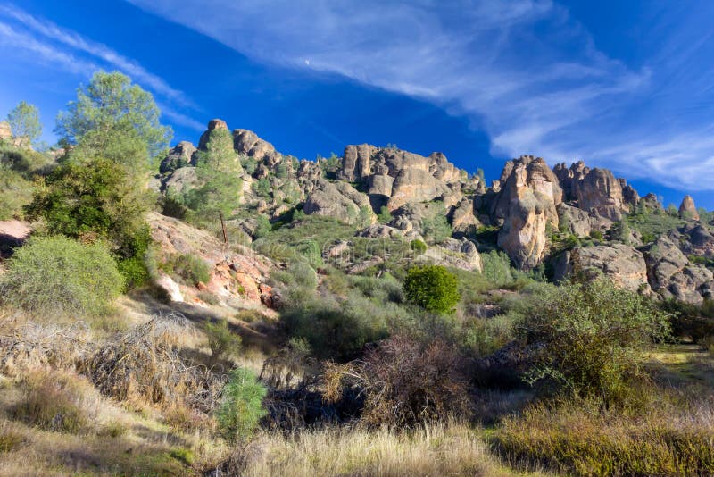 Pinnacles National Monument in California, USA Stock Photo - Image of ...