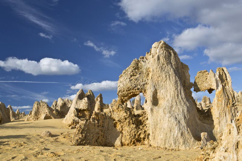 Pinnacles Western Australia Stock Image - Image of outcrop, western ...